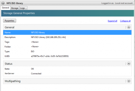 How to add a NFS ISO Repository to XenServer | Incredigeek