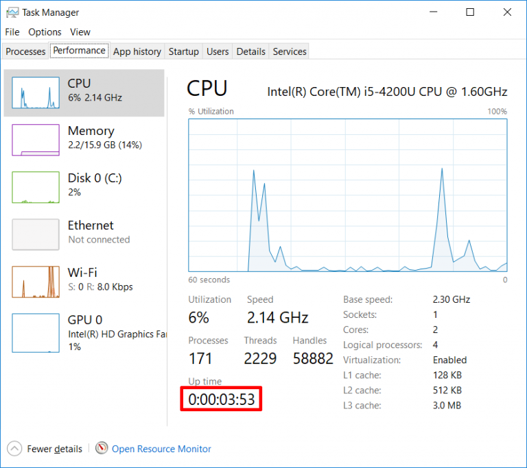 How to Find System Uptime in Windows | Incredigeek