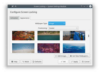 KDE unable to set image on lockscreen | Incredigeek
