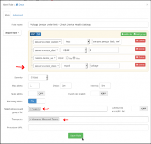 LibreNMS – Setting up Alerts to monitor Voltage on Mikrotik Routers ...