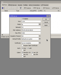OpenVPN on Mikrotik Router | Incredigeek