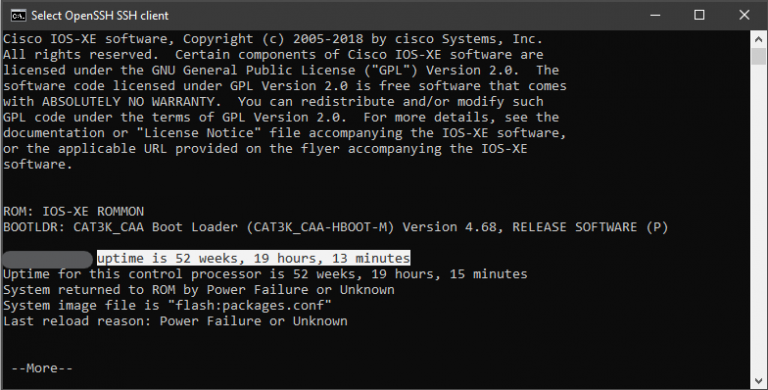 Show uptime on Cisco | Incredigeek