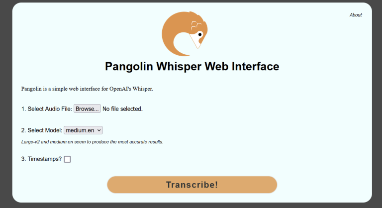 Install Guide for Pangolin Whisper Web Interface on Linux | Incredigeek